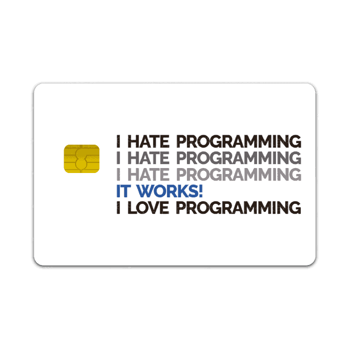Card I Hate Programming
