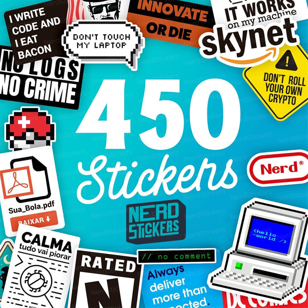 Super StickerBomb da Nerd Stickers (Bundle)