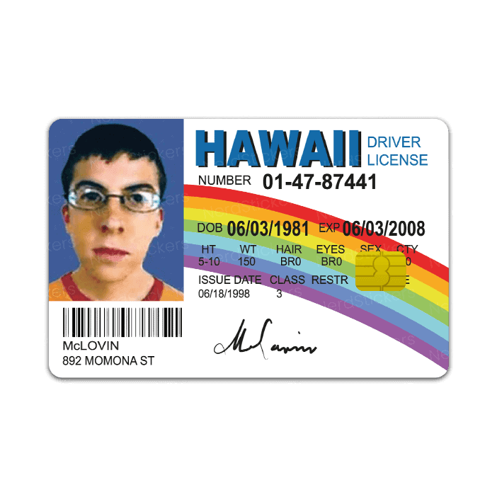 Card McLOVIN