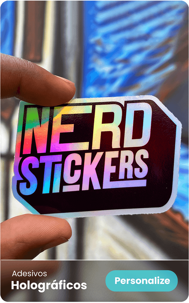 Nerd Stickers - Adesivos Especiais de Alta Qualidade