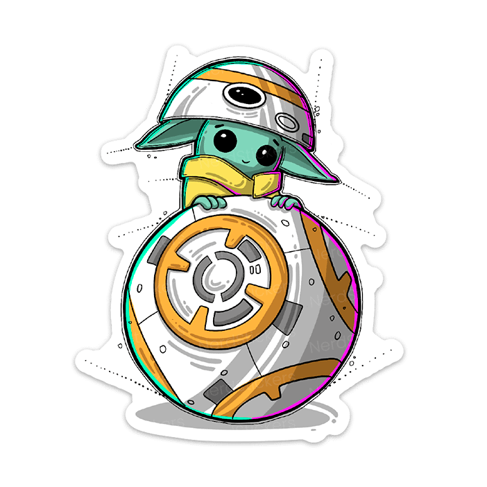 Bby e Bb8 | Nerd Stickers