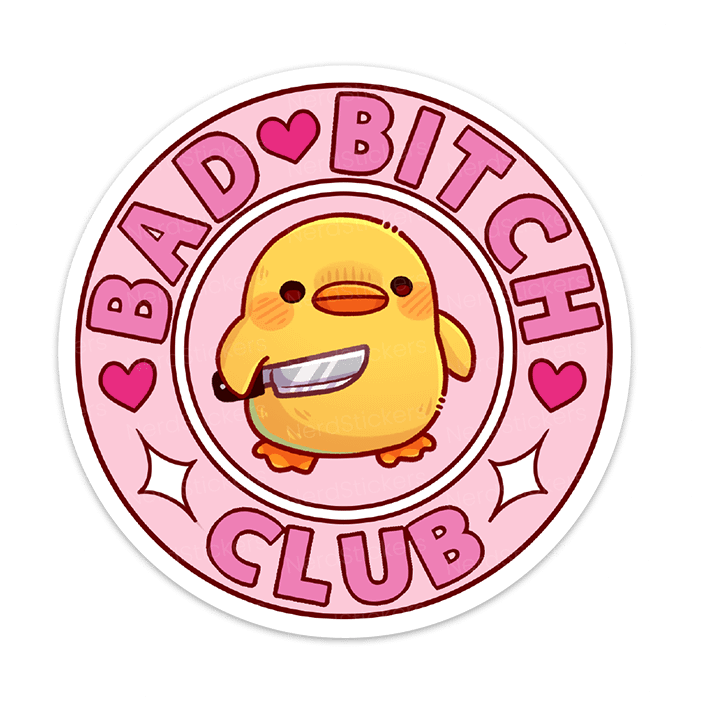 Bad Club | Nerd Stickers