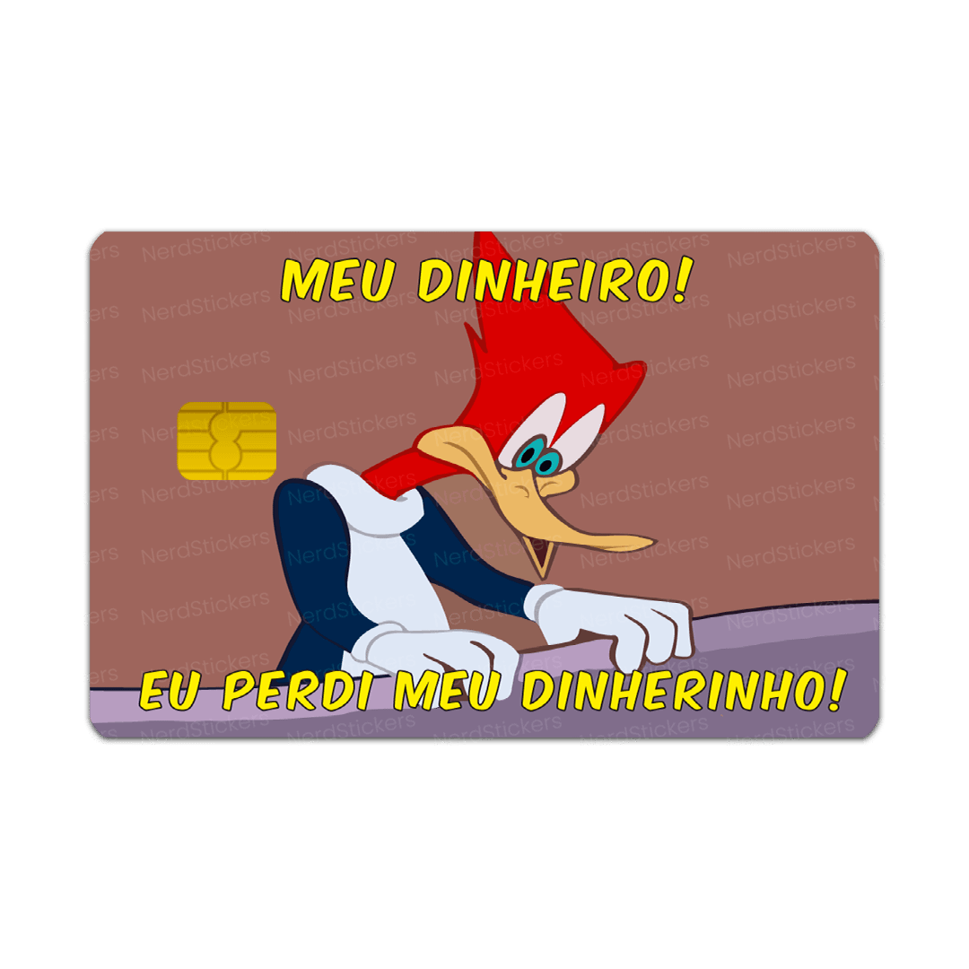 Card Meu Dinheirinho | Nerd Stickers