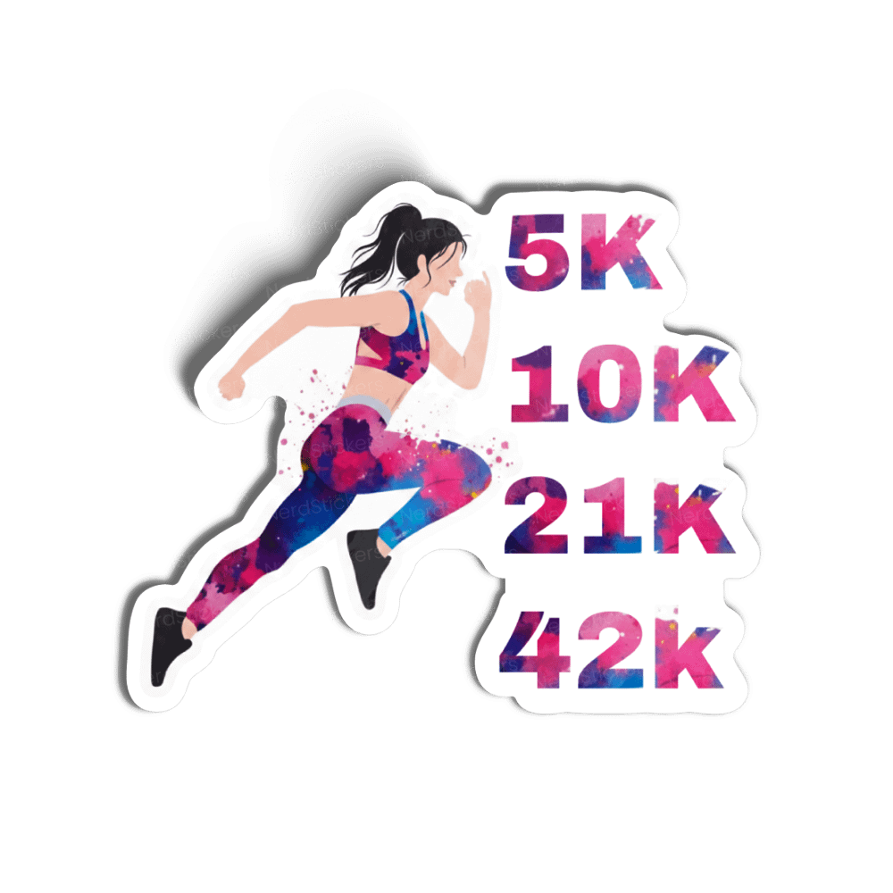 Run | Sticker | Nerd Stickers