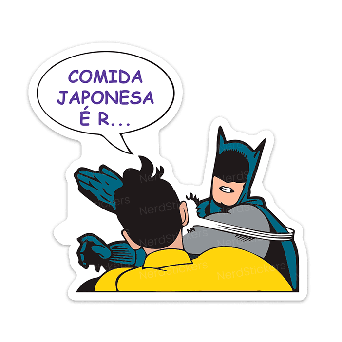 Comida Ruim | Nerd Stickers