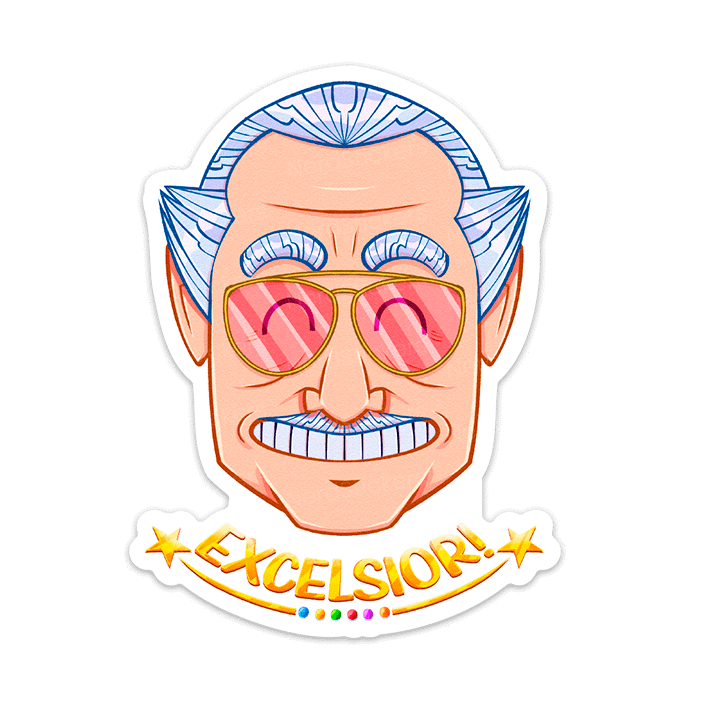 Excelsior | Nerd Stickers