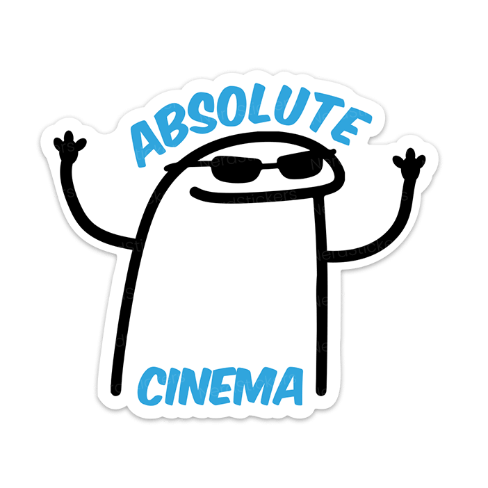 Absolute Cinema | Nerd Stickers