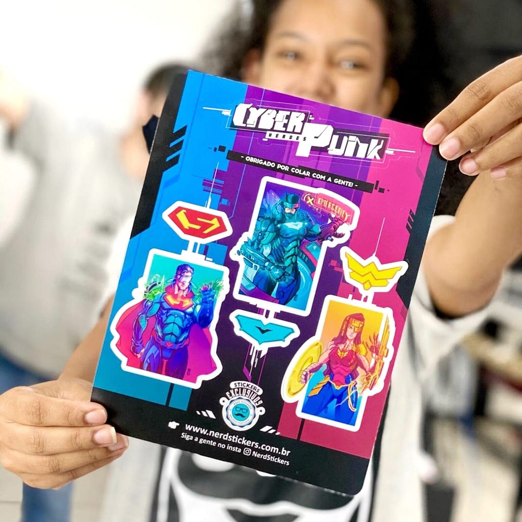 Nerd Stickers | Adesivos especiais e de alta qualidade.