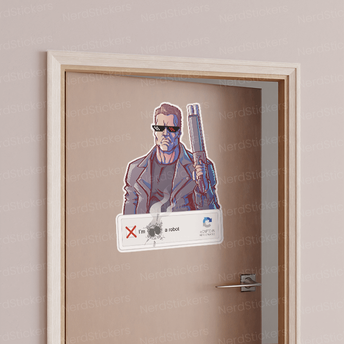 Terminator Captcha | 40x32cm